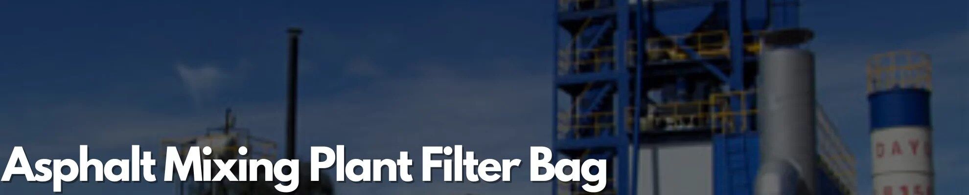 Asphalt Mixing Plant Filter Bag - Indian Filters