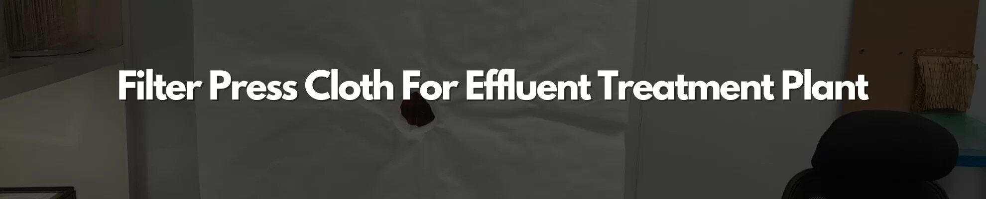 Filter Press Cloth For ETP - Indian Filters